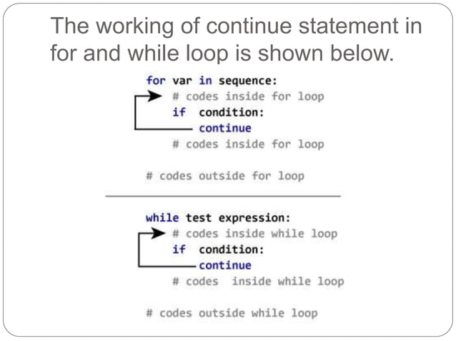 Types of Statements in Python Programming Language | PPTX