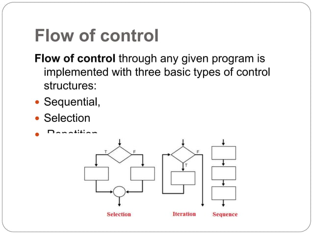 Types of Statements in Python Programming Language | PPTX