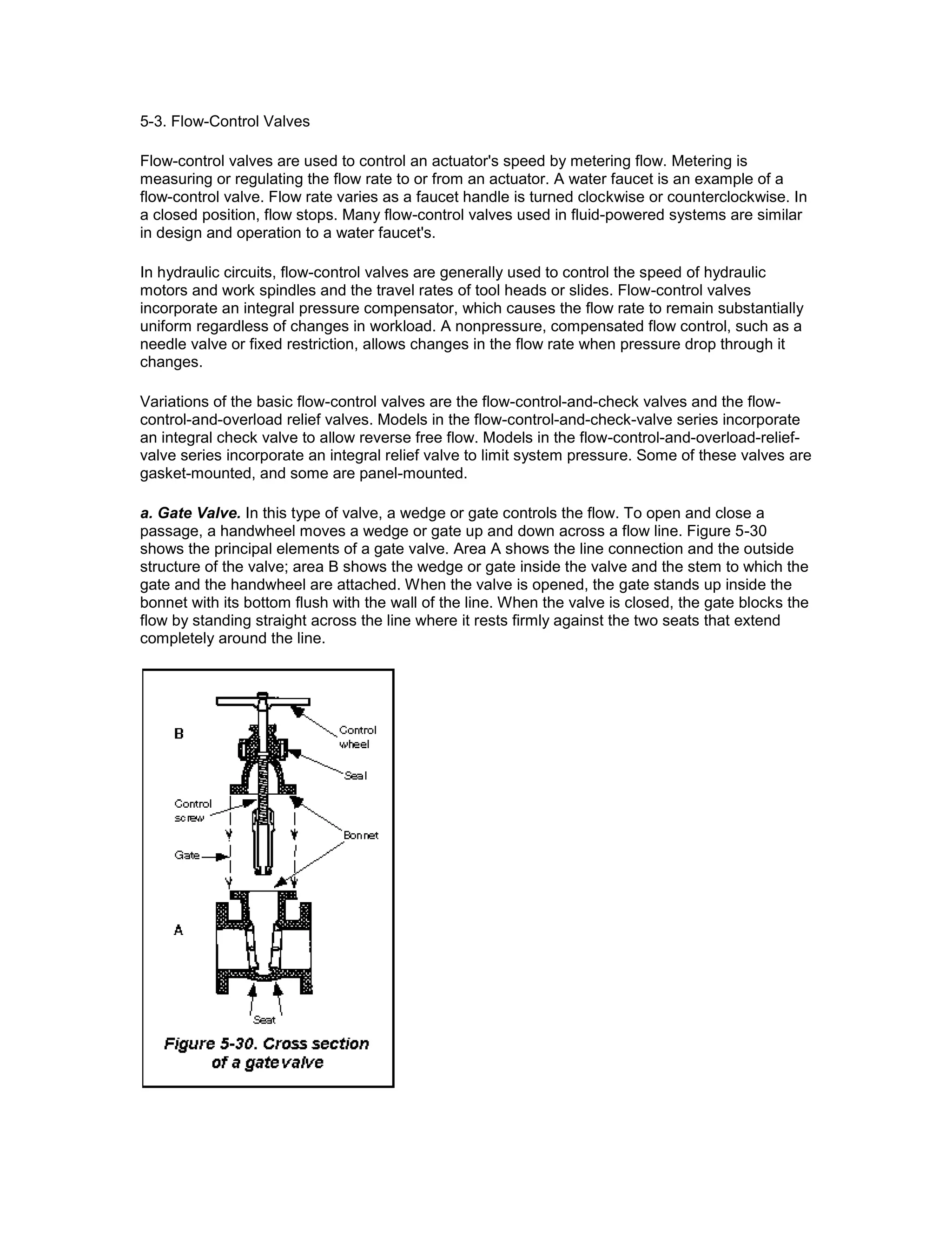 Flow control valves | DOCX