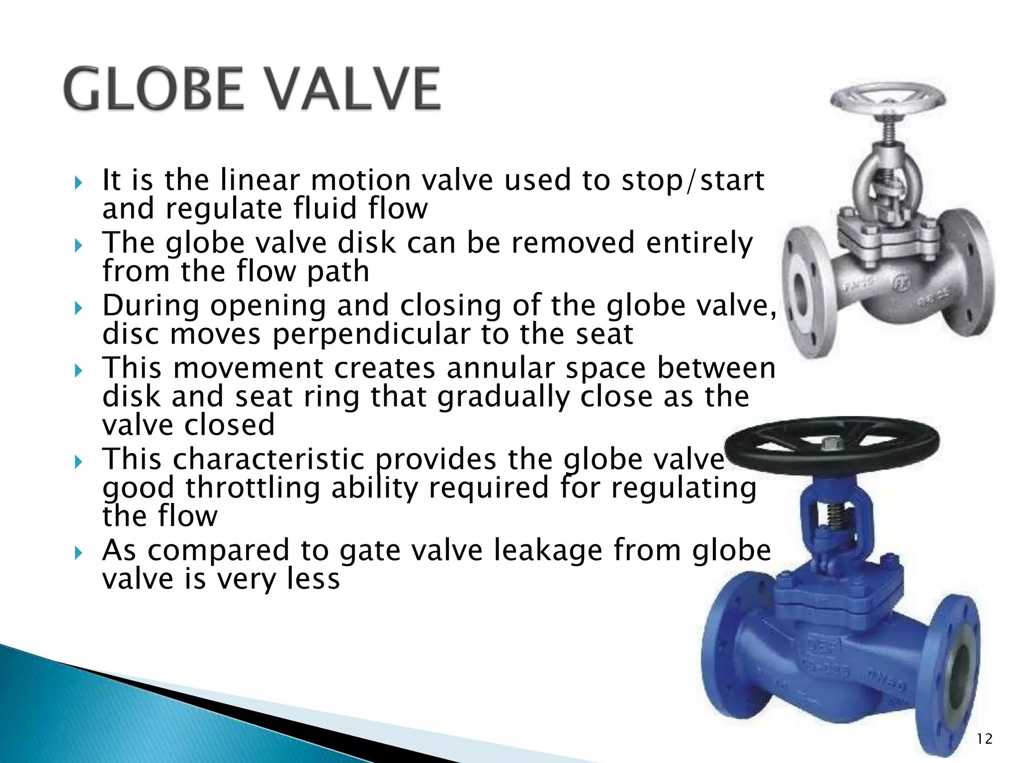 Flow control valves | PPTX