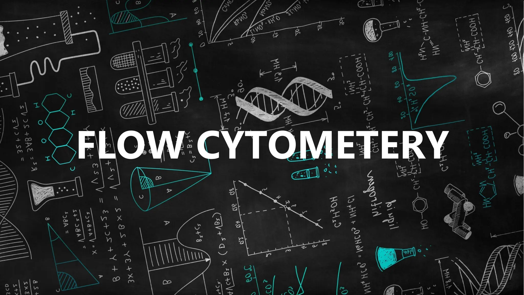 FLOW CYTOMETERYA laser beam illuminates the particles as they pass ...