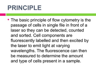Flow cytometry | PPTX