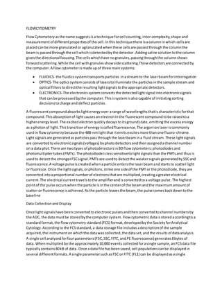 Flowcytometry | DOCX