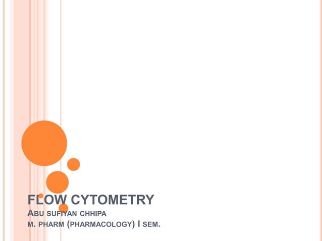 Flow cytometry and fluorescence activated cell sorting (FACS) | PPTX ...