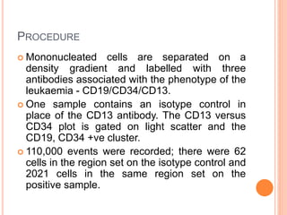 Flow cytometry and fluorescence activated cell sorting (FACS) | PPTX