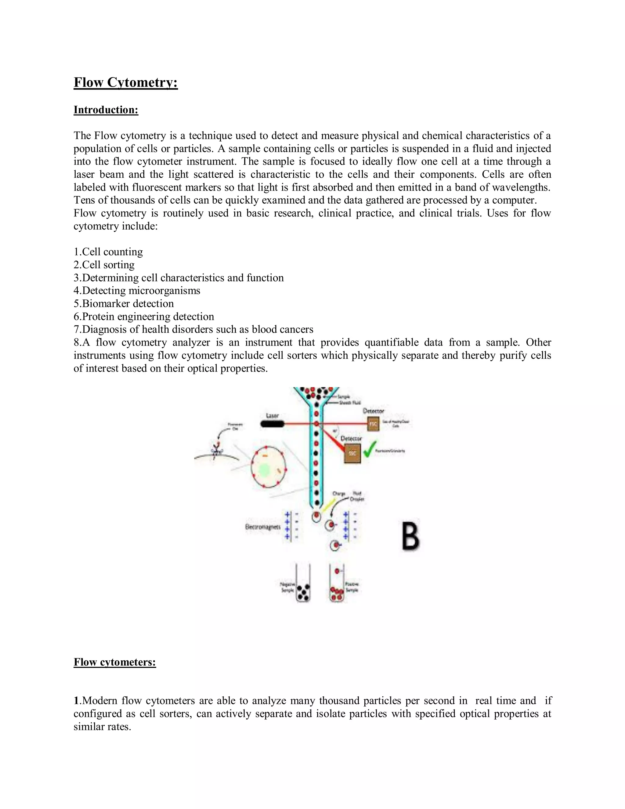 Flow cytometry | PDF