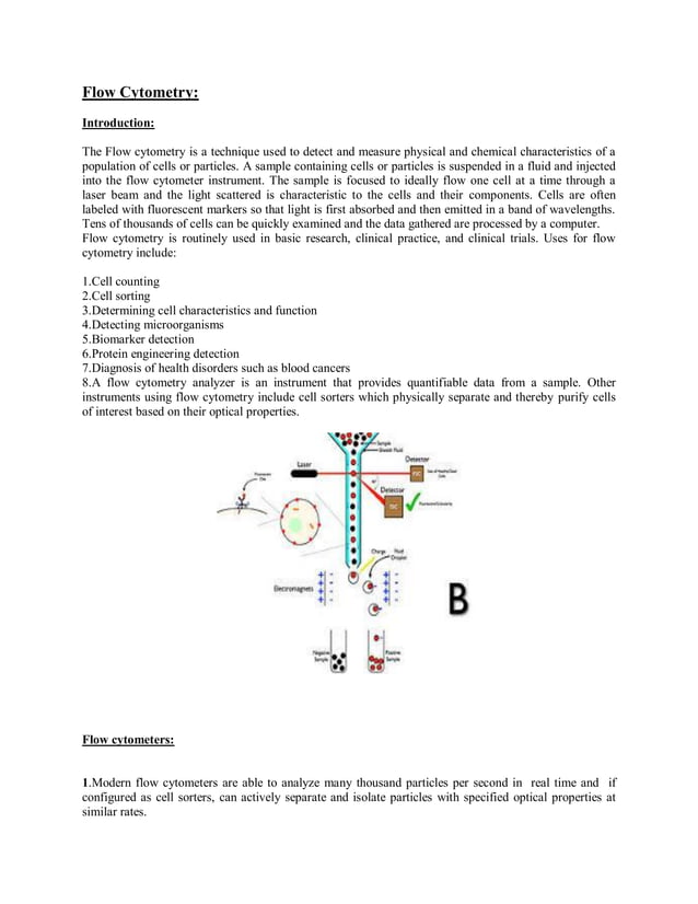 Flow cytometry | PDF