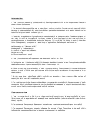 Flow cytometry | PDF