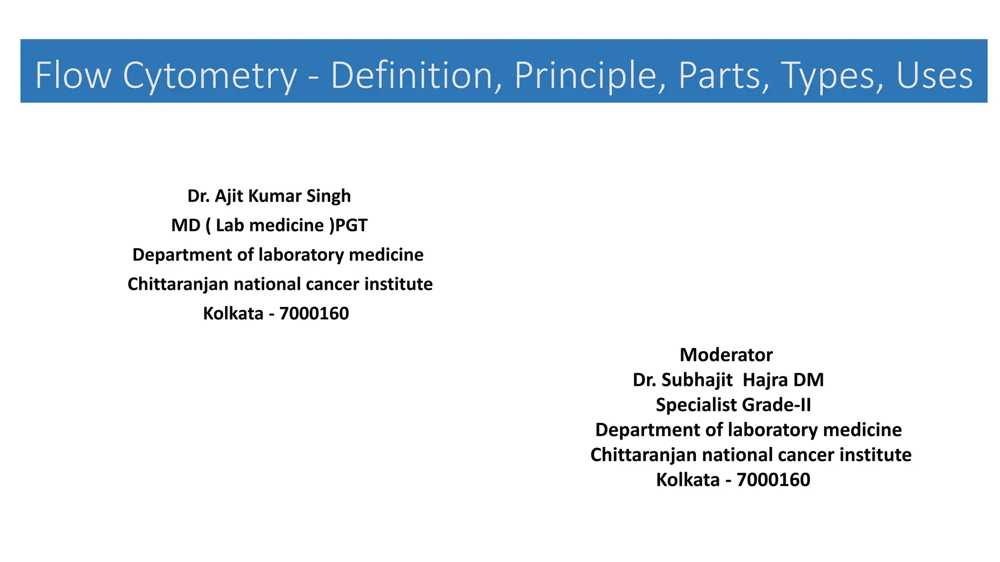 flowcytometry-basic principle of flowcyto | PPT