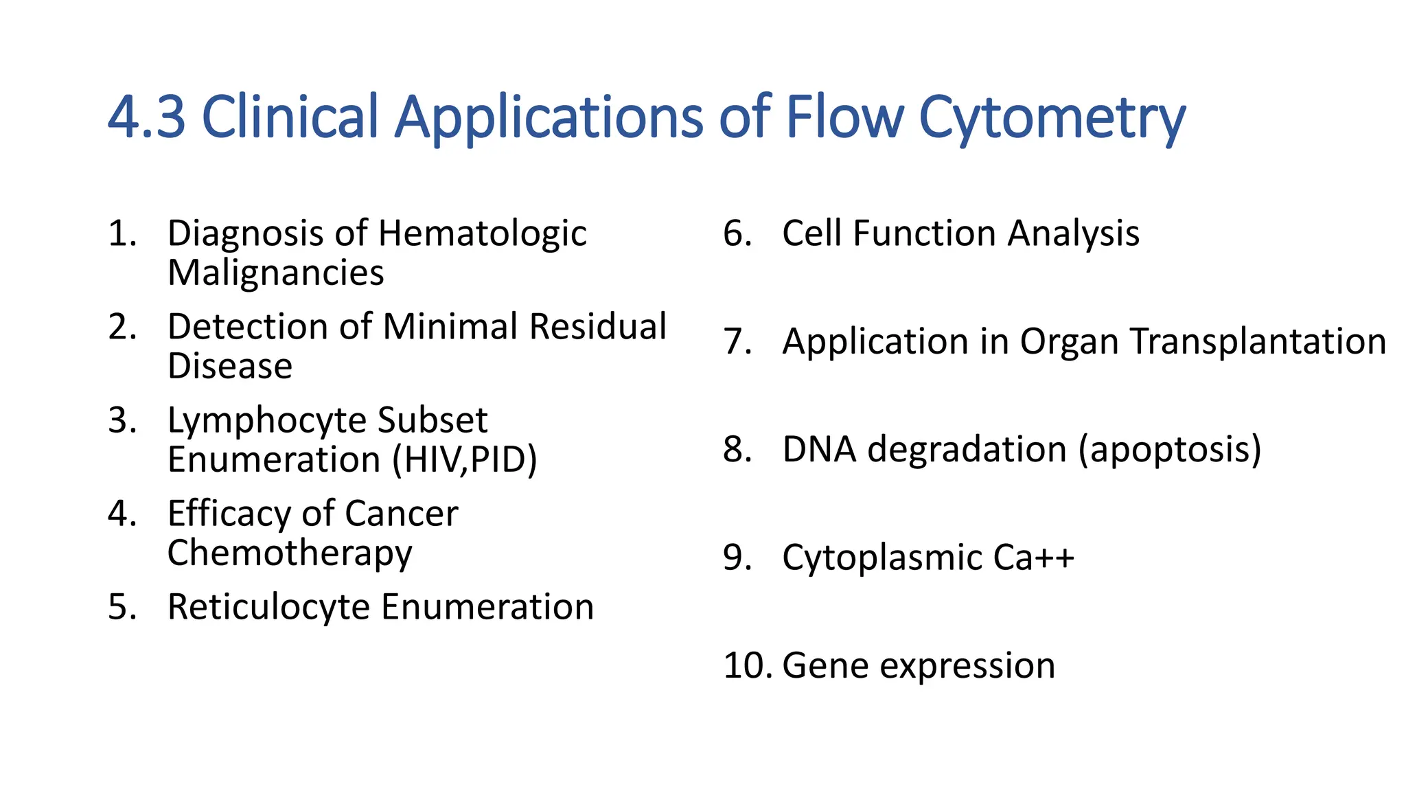 flowcytometry-basic principle of flowcyto | PPTX