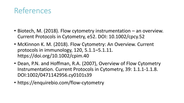 flowcytometry-basic principle of flowcyto | PPT