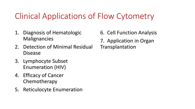 Flow cytometry | PPTX | Biological Sciences | Science