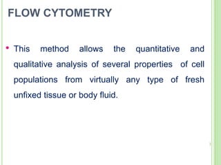 Flow Cytometry (FCM) | PPT