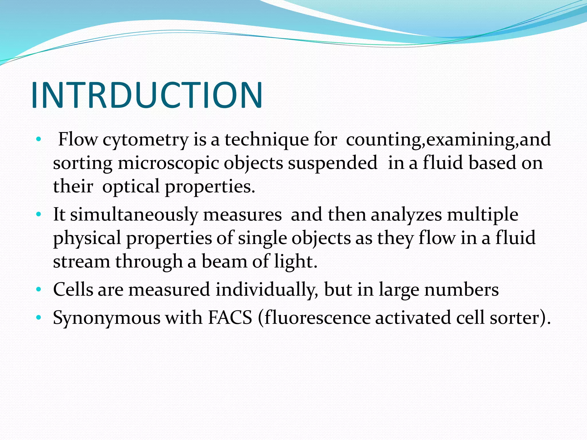 Flow cytometry | PPTX
