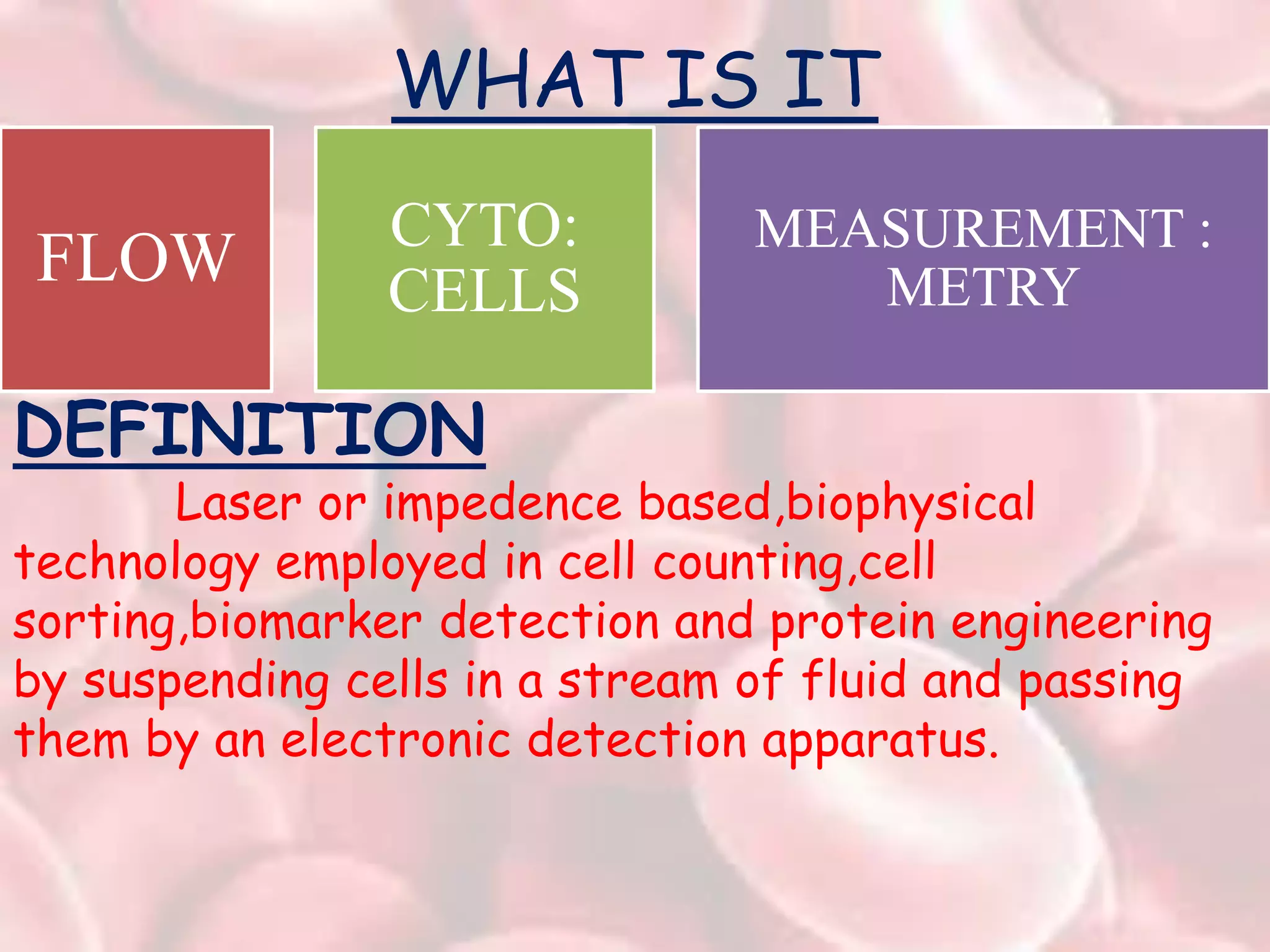 Flow Cytometry | PPTX