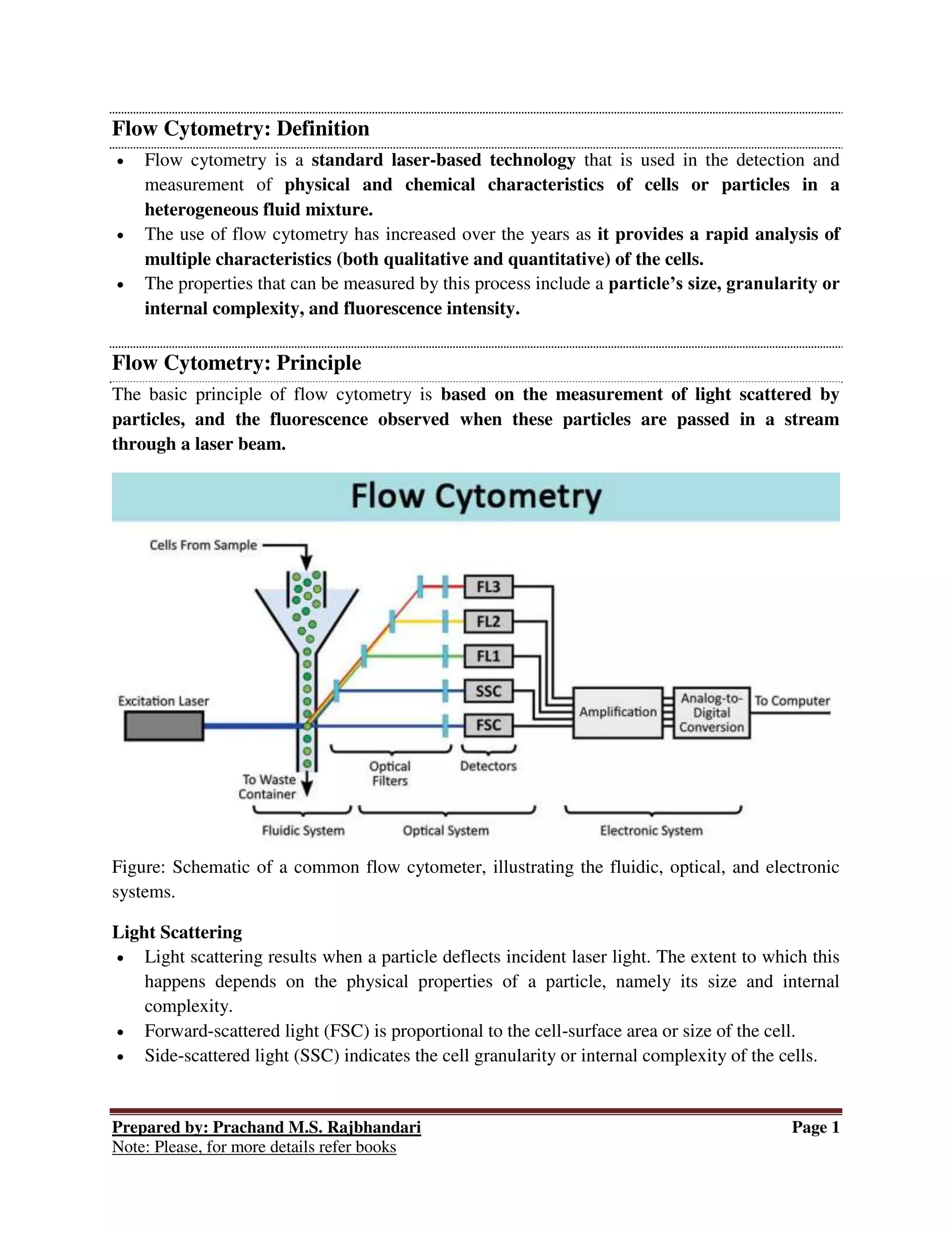 Flow cytometry | PDF