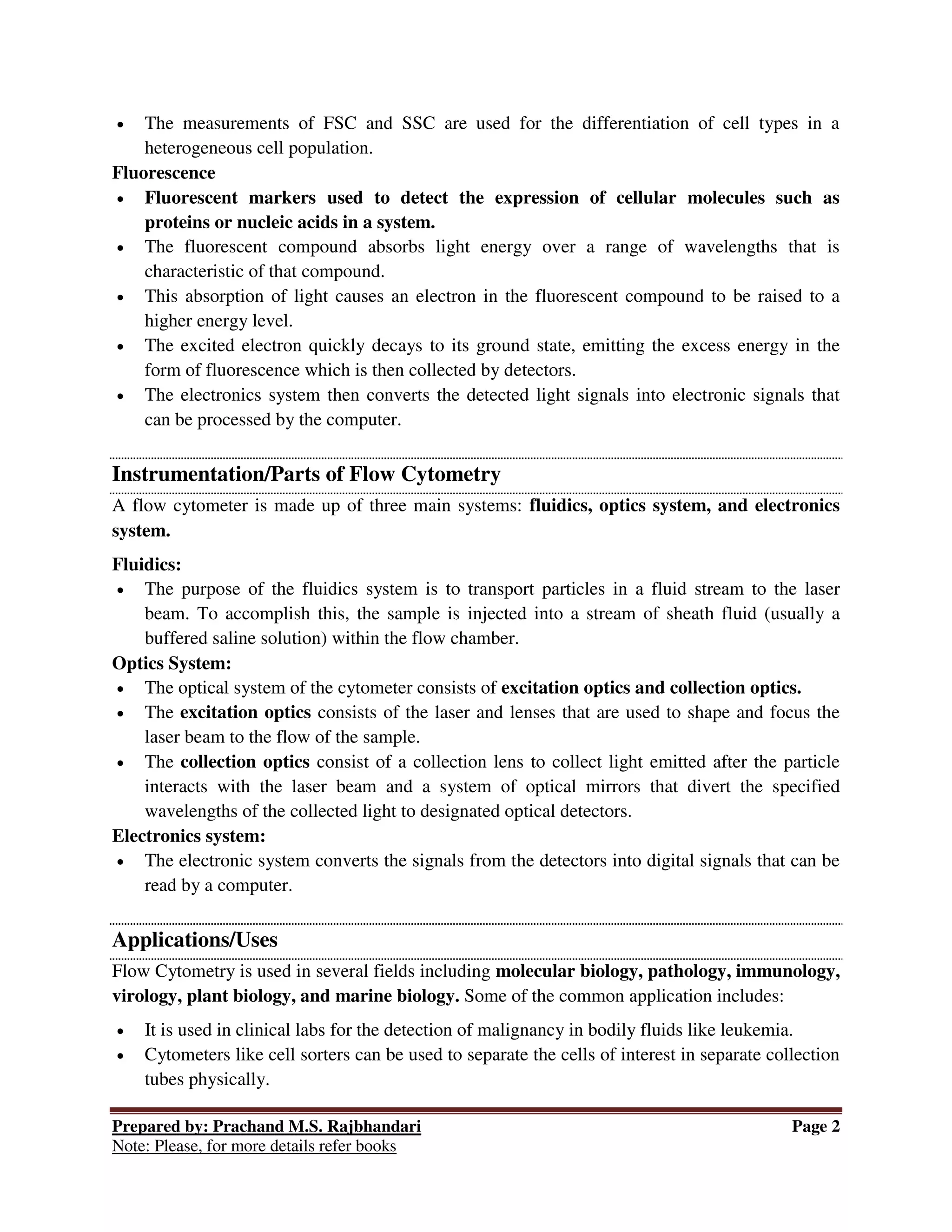 Flow cytometry | PDF