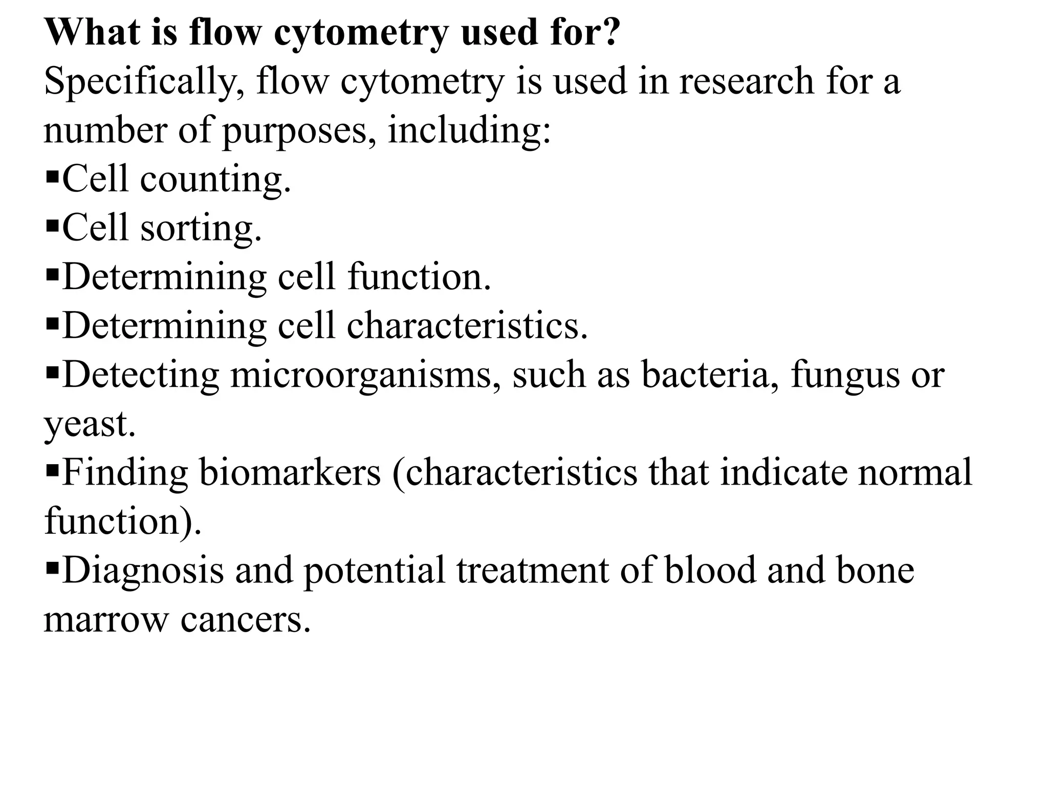 Flow Cytometry for sorting of cells.pptx