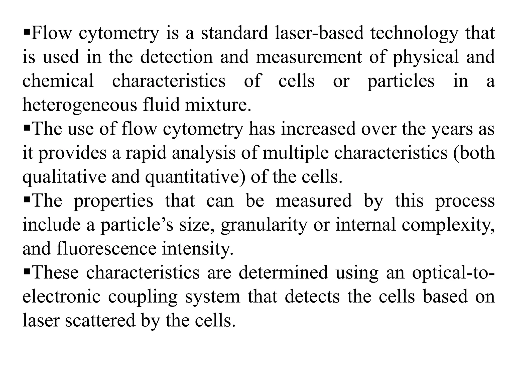 Flow Cytometry for sorting of cells.pptx