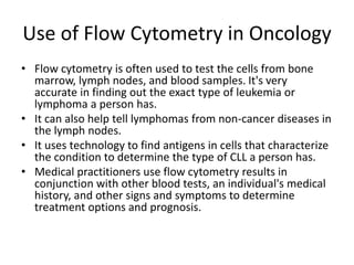 Flow Cytometry.pptx Cytometry refers to the measurement and analysis of ...