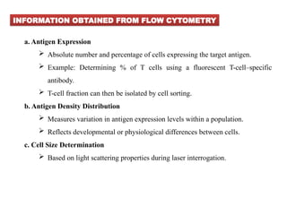 Flow cytometry principle methodology and applications | PPTX