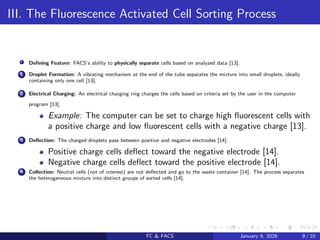 Flow Cytometry and Fluorescence Activated Cell Sorting | PDF
