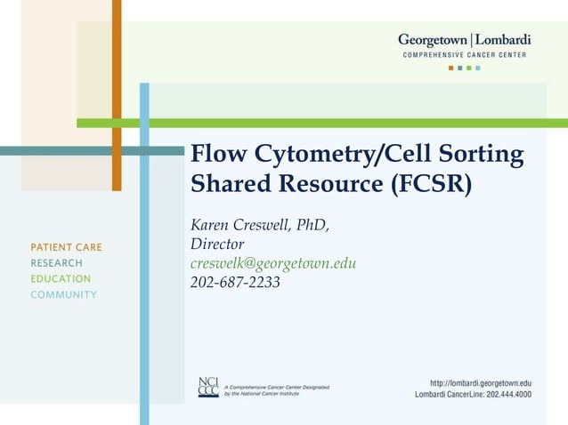 Flow Cytometry/Cell Sorting | PPT