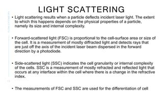 FLOW CYTOMETRY -SUNANDA ARYA.pptx | Biological Sciences | Science
