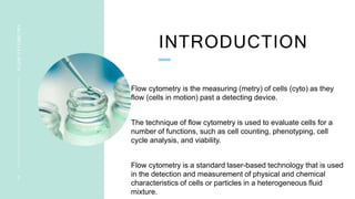 FLOW CYTOMETRY -SUNANDA ARYA.pptx | Biological Sciences | Science