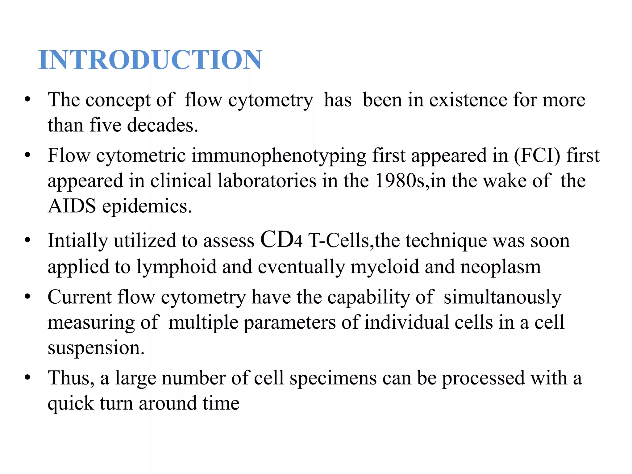 Flow Cytometry For Cell Componenet Analysis Pptx