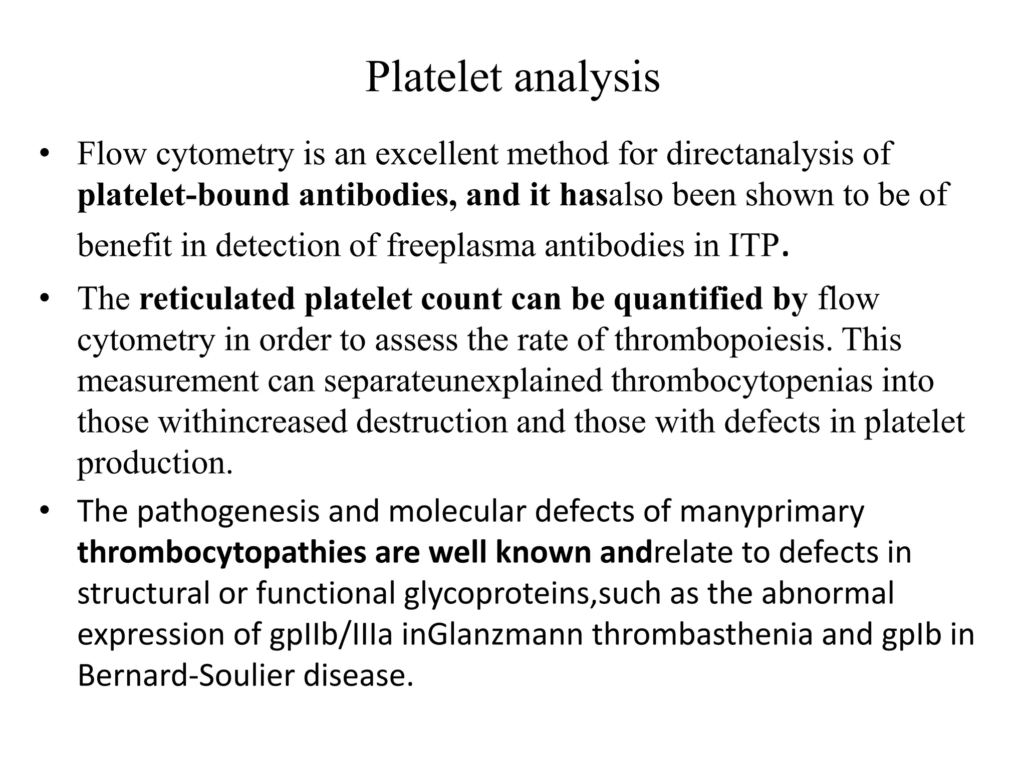 Flow cytometry for cell componenet analysis | PPTX