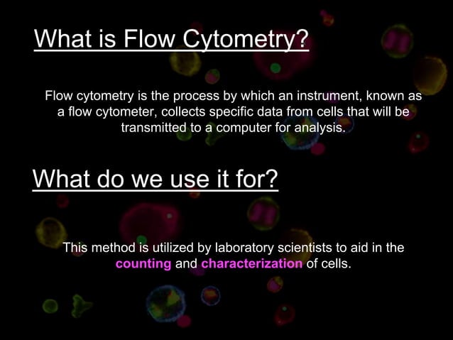 Flow cytometry MLT 1012 Presentation | PPT