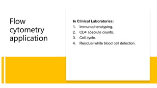 Flow cytometry in cell biology | PPTX