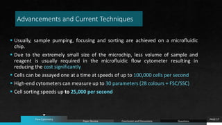 Flow Cytometry in Microfluidics | PPTX