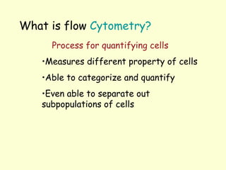 Flow cytometrypresentation | PPT