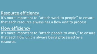Flow efficiency - a digital operations strategy | PPT