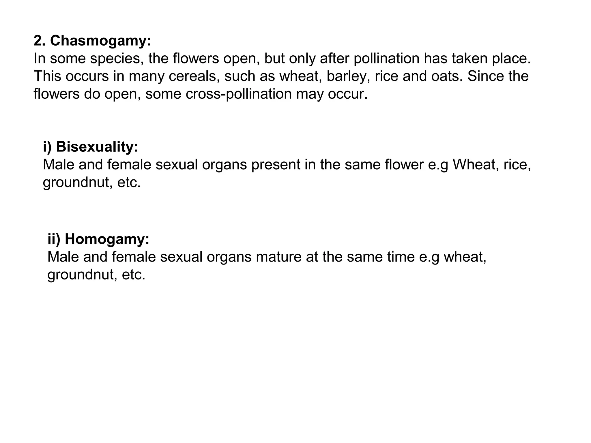 Flower structure and pollination mechanisms | PPT