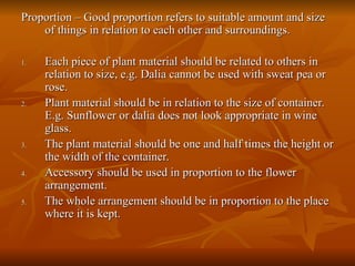 flower-arrangement introduction and types.ppt