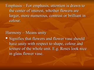 flower-arrangement introduction and types.ppt