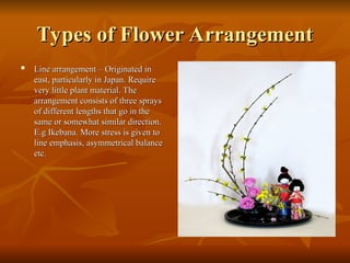 flower-arrangement introduction and types.ppt