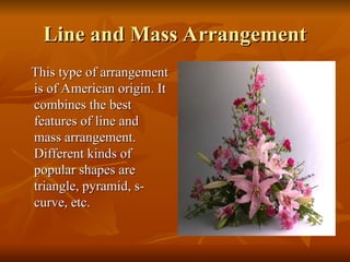 flower-arrangement introduction and types.ppt