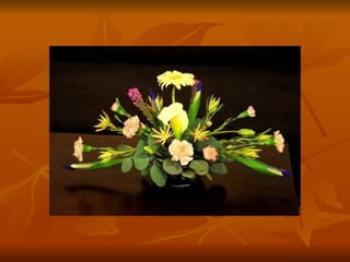 flower-arrangement introduction and types.ppt