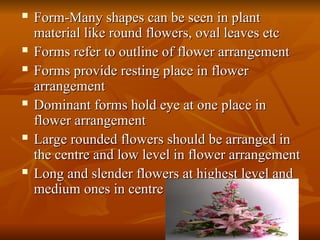 flower-arrangement introduction and types.ppt