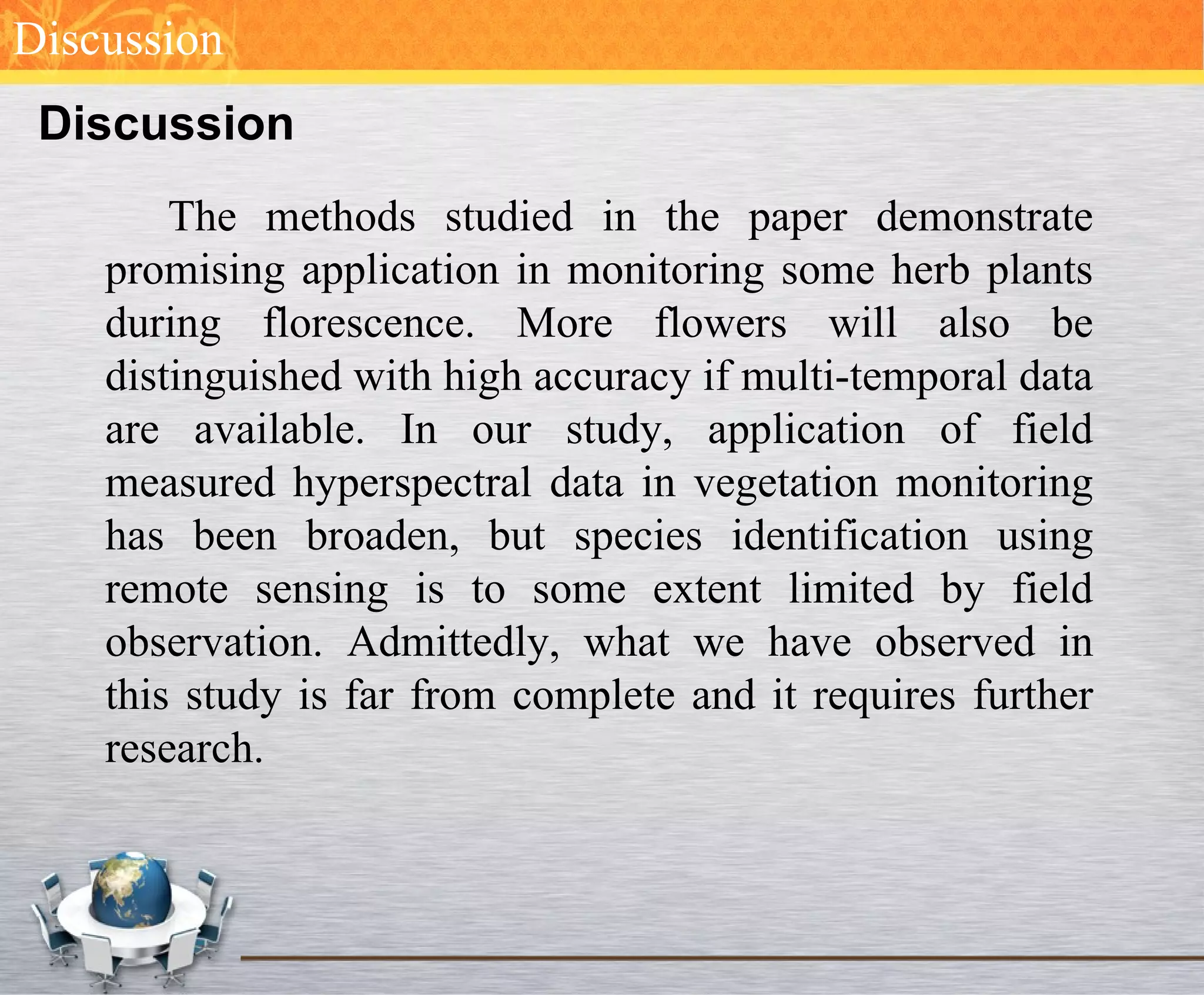 FLOWER SPECIES IDENTIFICATION AND COVERAGE ESTIMATION BASED ON ...