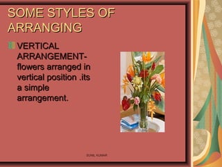 Flower arrangement | PPT