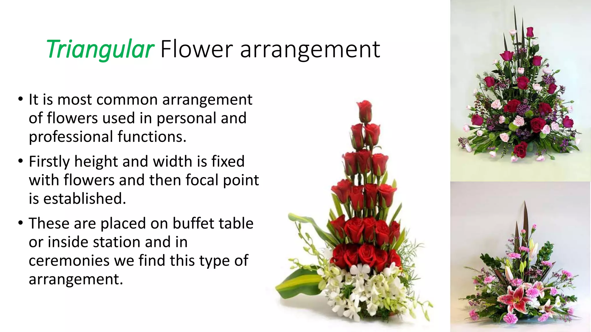 Flower arrangement | PPT