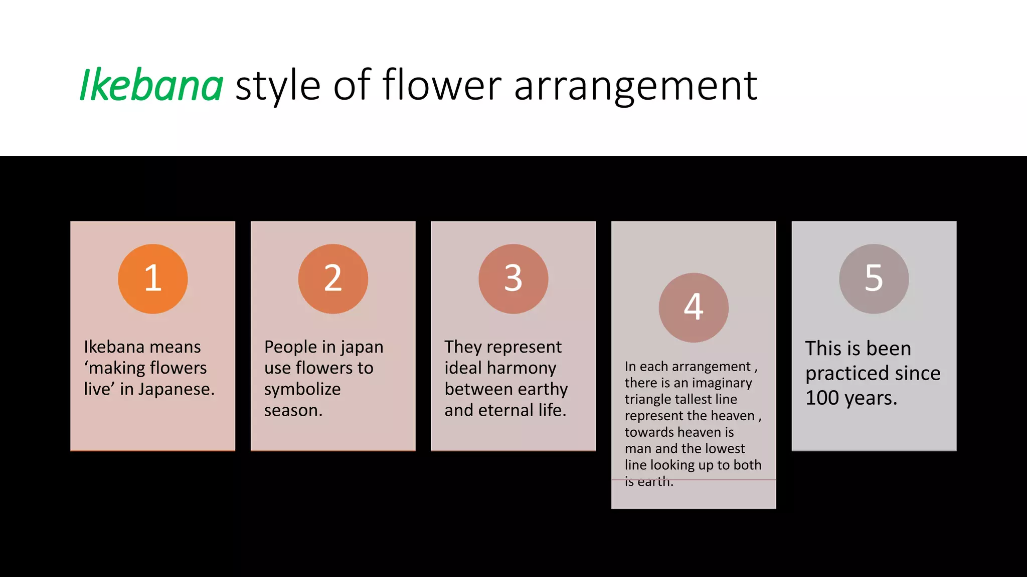 Flower arrangement | PPT