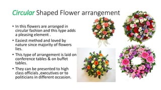 Flower arrangement | PPTX