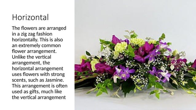 Flower Arrangement helps the patient to relax | PPT