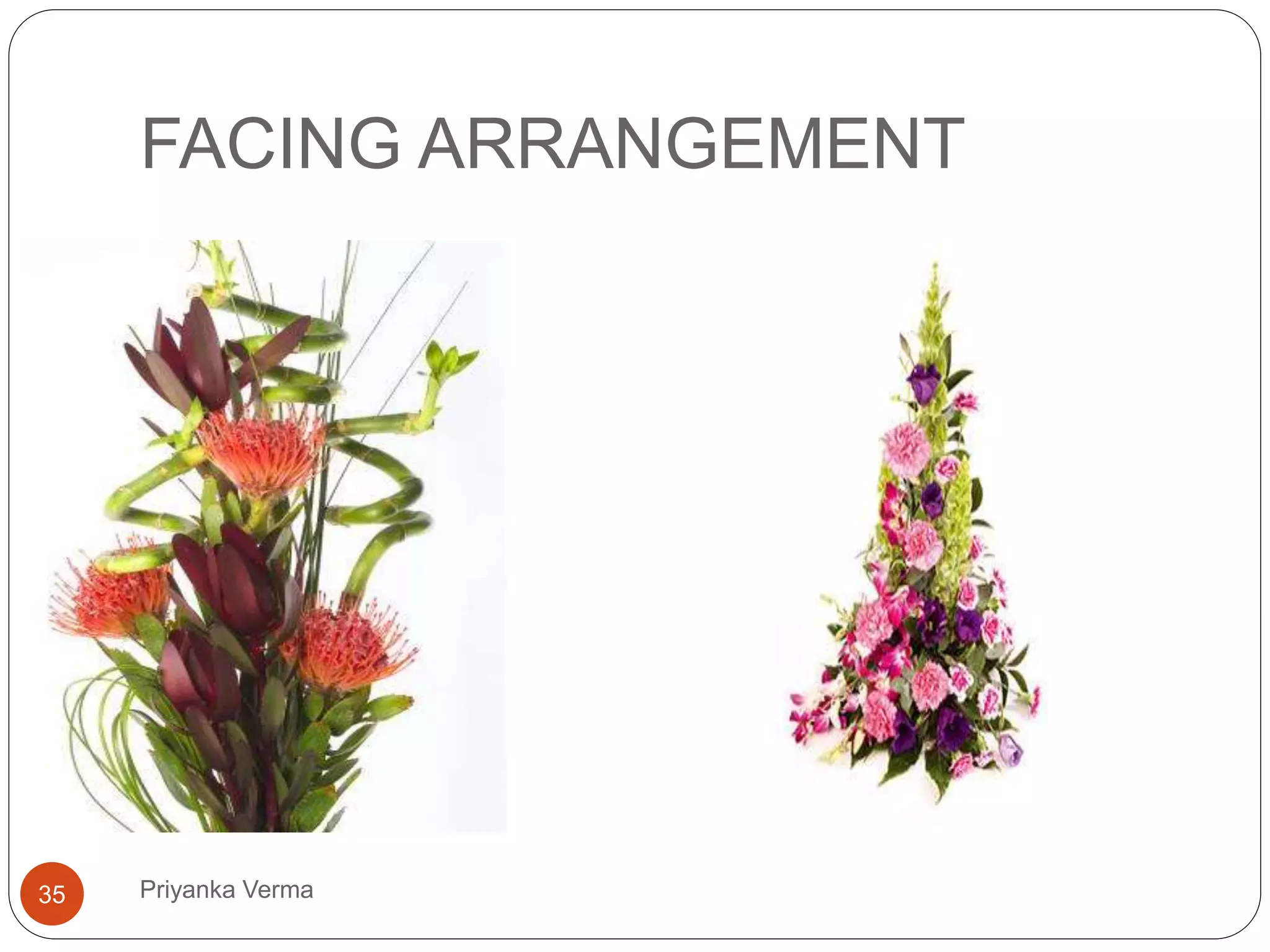Flower arrangements main | PPTX